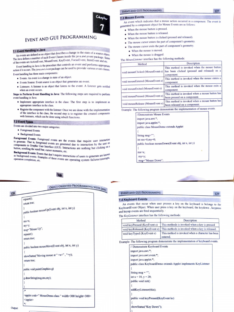 Unit 3 - Java Notes | PDF