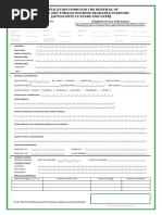 Guyana Passport Application Form A | PDF | Law