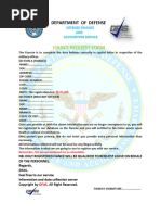 DA Form 5960: BAH Authorization Guide | PDF | Social Institutions | Justice