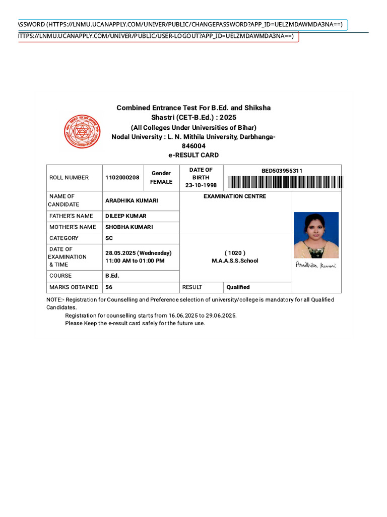 Lalit Narayan Mithila University | PDF