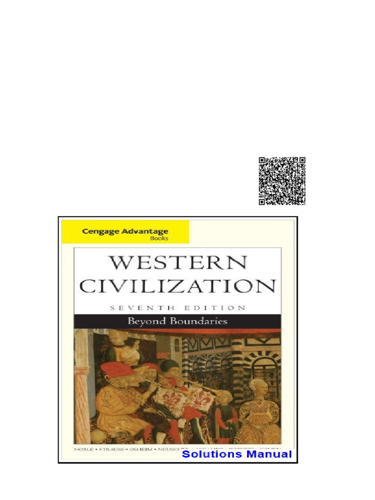Western Civilization Beyond Boundaries 7th Edition Noble Solutions ...