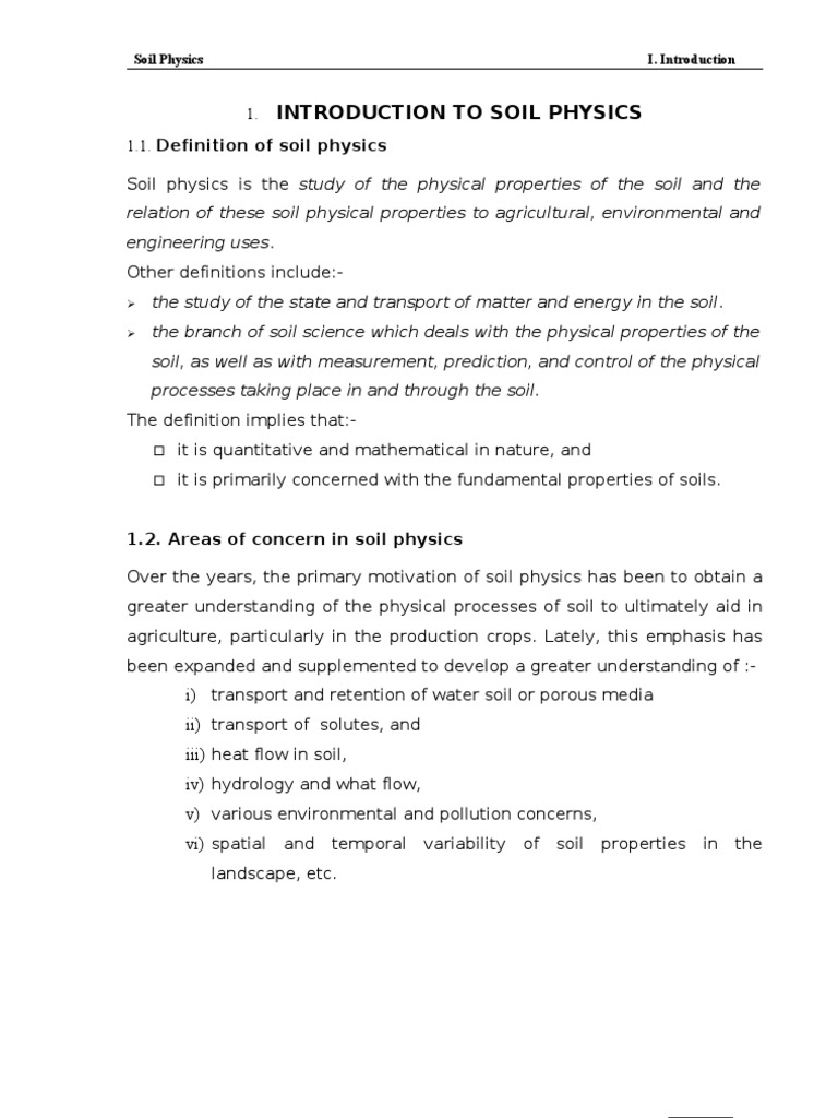Chap 1 and 2. Introduction | PDF | Porosity | Soil
