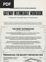 Gateway Intermediate Workbook - Monroe Institute | PDF