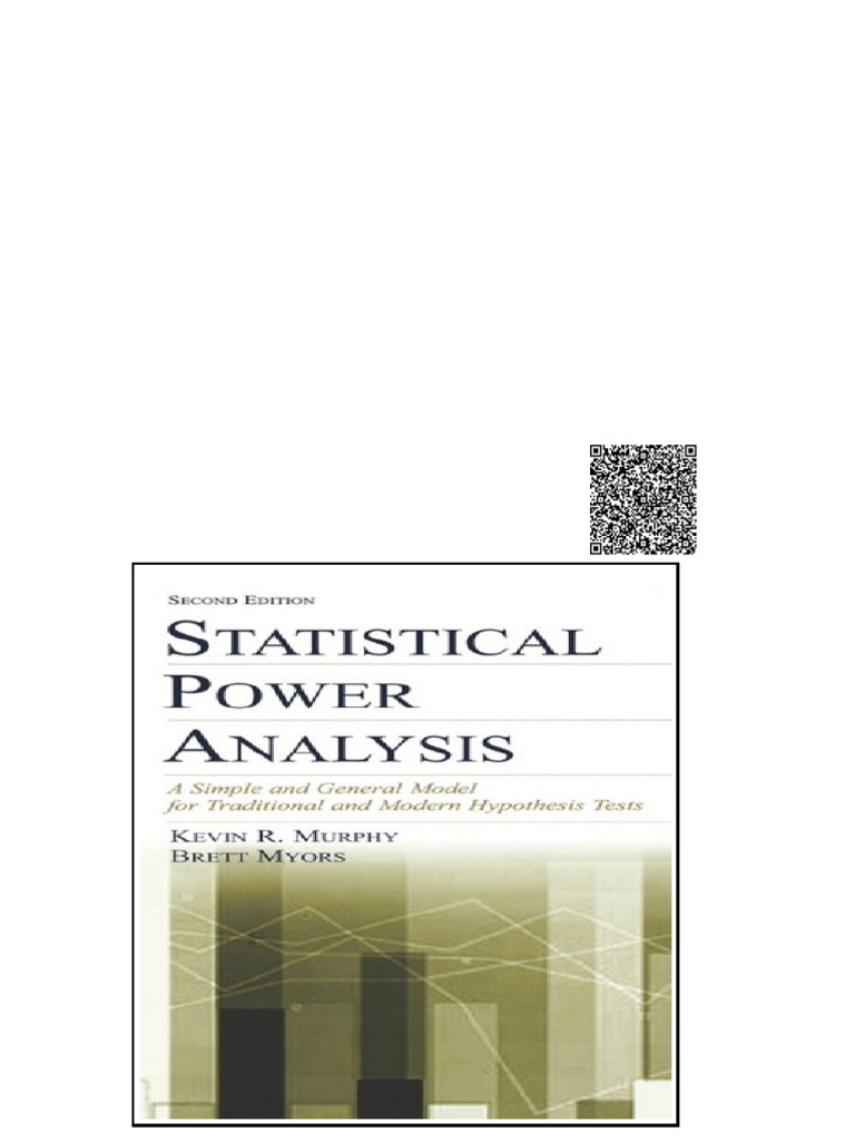 Statistical Power Analysis A Simple and General Model For Traditional ...