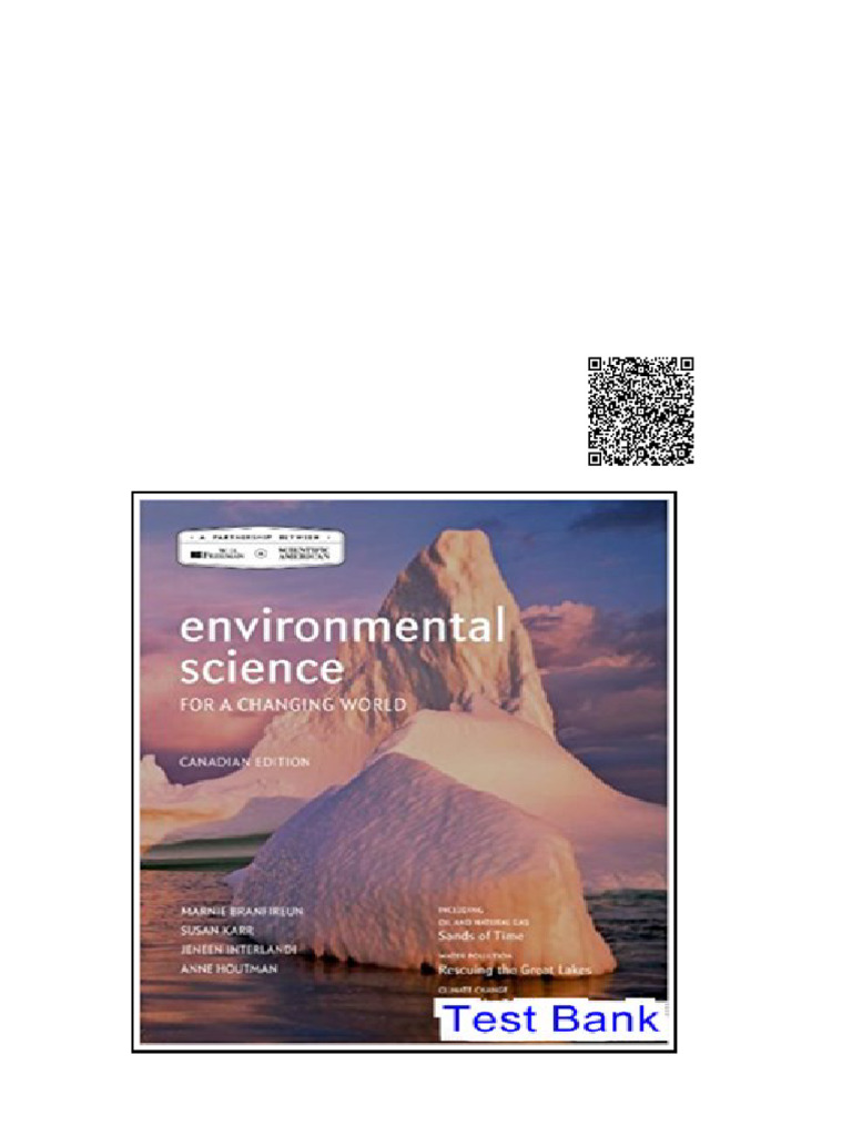 Environmental Science for a Changing World Canadian 1st Edition ...