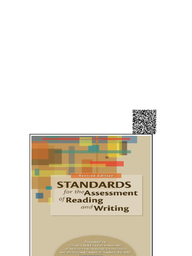 (Ebook) Standards for the Assessment of Reading and Writing by ...