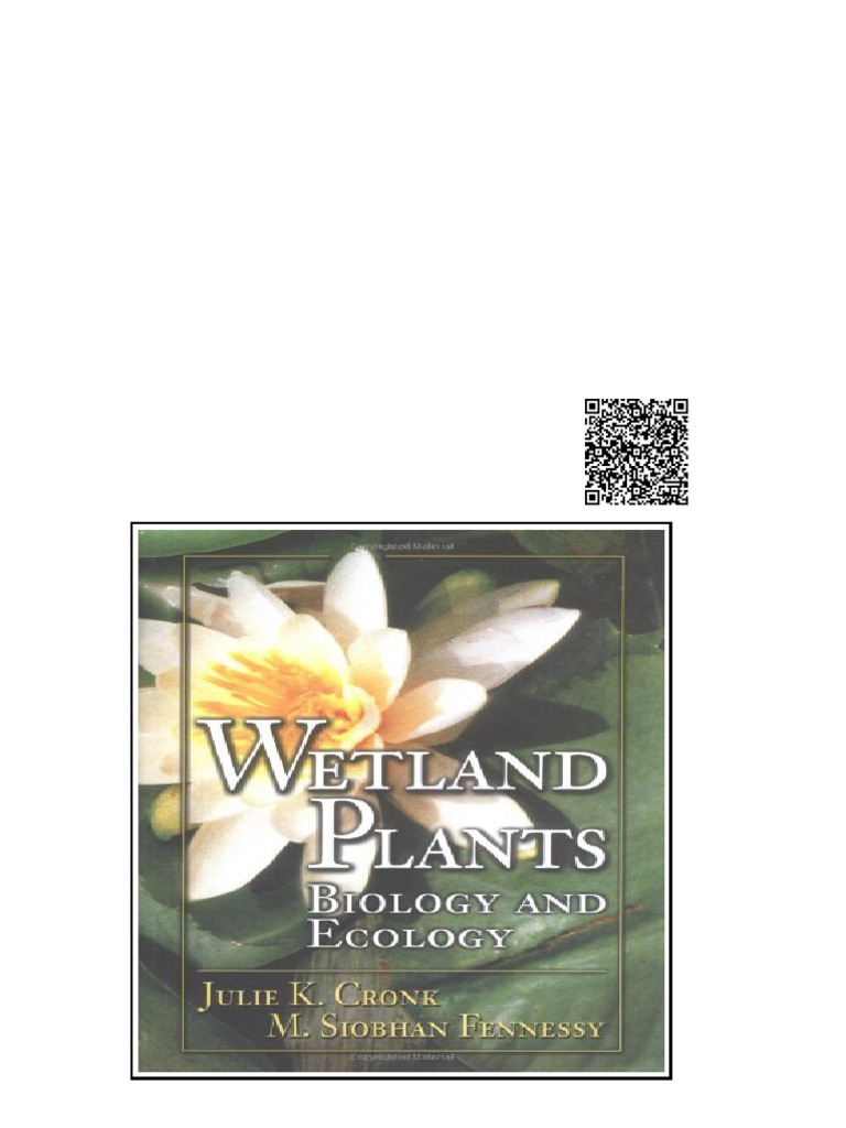 (Ebook) Wetland Plants: Biology and Ecology by Julie K. Cronk, M ...