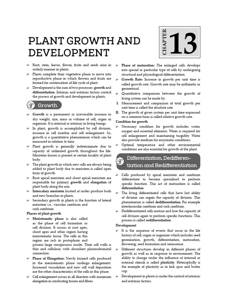 Plant - Growth and Development | PDF | Plant Hormone | Auxin