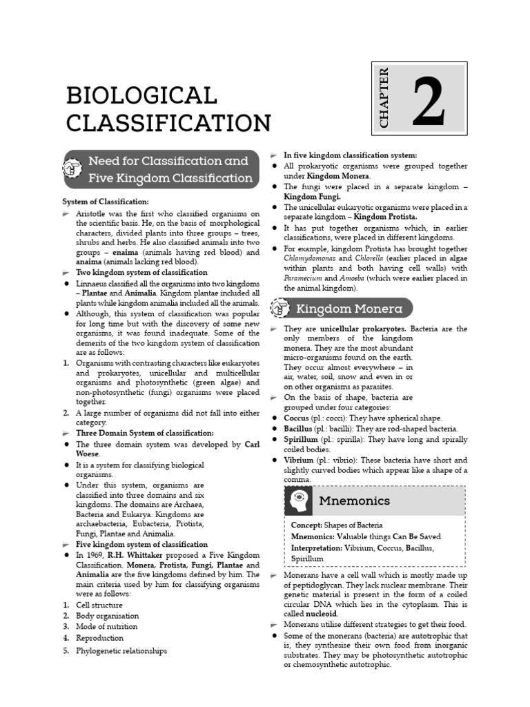 Biological Classification | PDF | Fungus | Protozoa