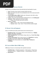Bricklayer Sample Test Questions | PDF | Masonry | Wall