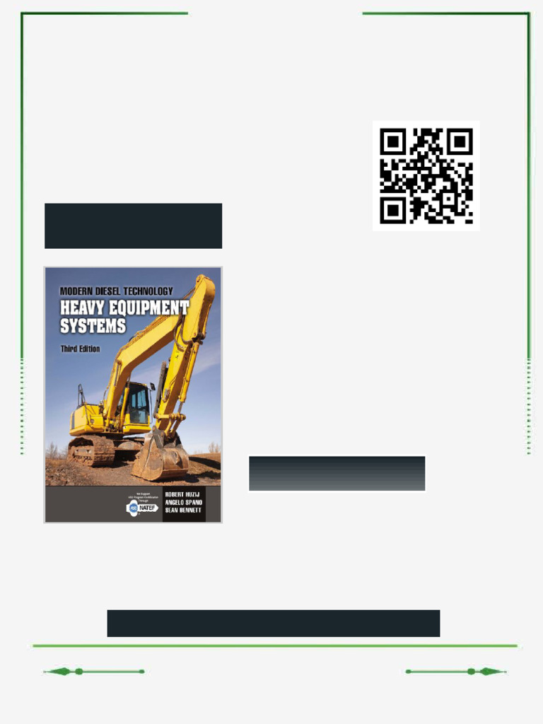 Modern diesel technology : heavy equipment systems Third Edition Sean ...