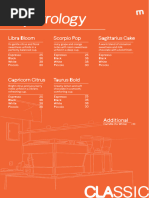 Nustro Steakhouse Menu Overview | PDF | Sauce | Salad