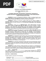 Barangay BDRRM Plan and Budget 2025 | PDF | Emergency Management | Risk ...