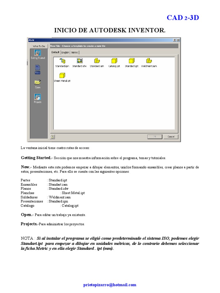 Autodesk Inventor - Sketch 01 PDF | PDF