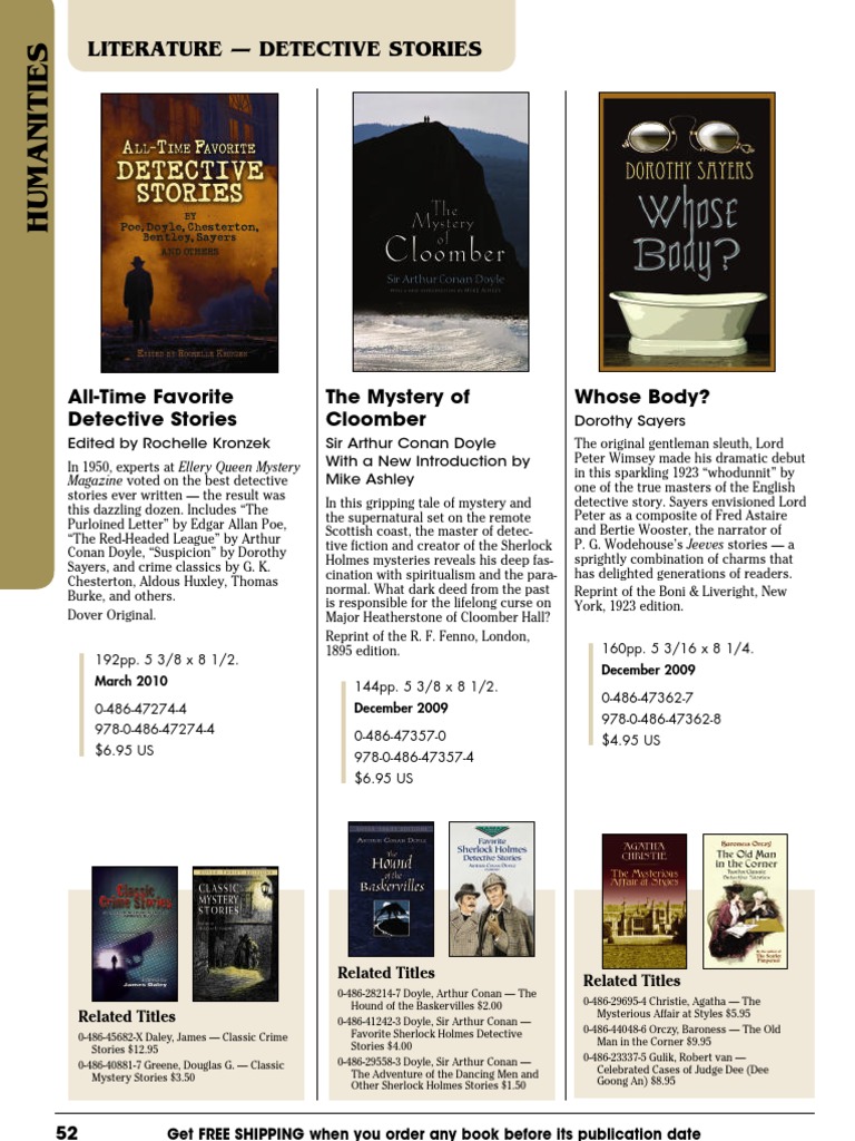 Detective Story Books | PDF | Huckleberry Finn | Detective Fiction