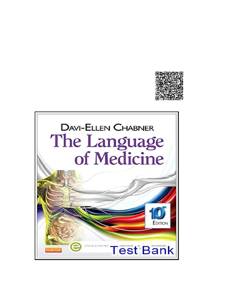 Language of Medicine 10th Edition Chabner Test Bank | PDF | Central ...
