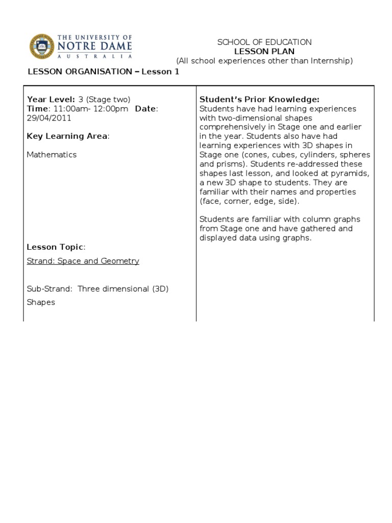 3d Shapes Pdf Shape Sphere