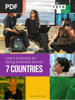 Tetr College of Business Overview | PDF | Entrepreneurship | Learning