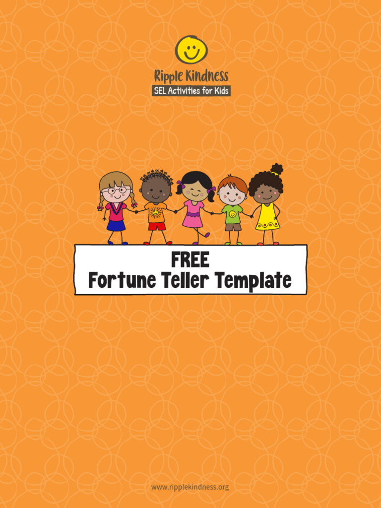 Free Fortune Teller Template: SEL Activities For Kids | PDF | Learning ...