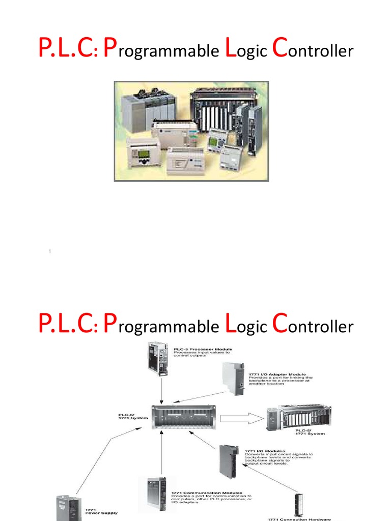 AB PLC Training | PDF | Programmable Logic Controller | Scada