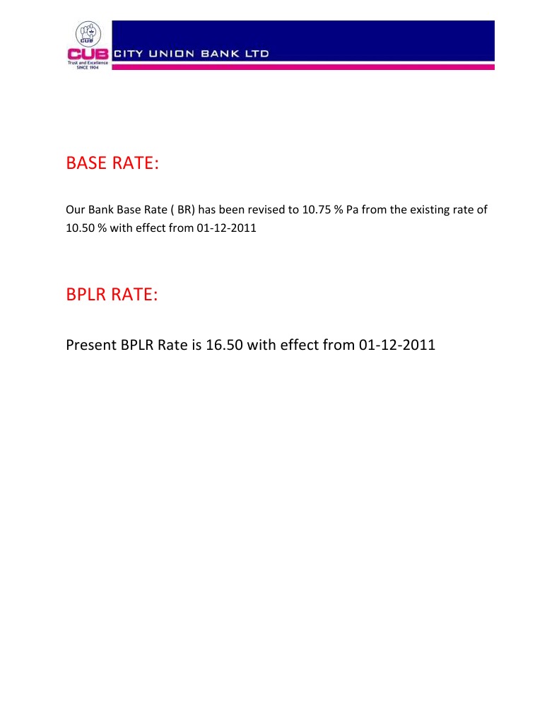 Base Rate | PDF