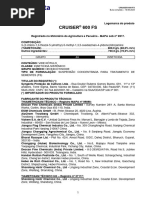 Bula Syngenta Cruiser 350 Fs | PDF | Embalagem e rotulagem | Agricultura