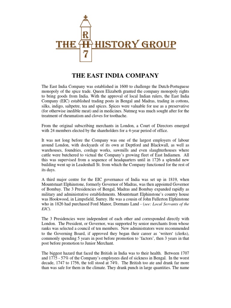 Dutch East India Company - Summary - Janet Bateson | PDF | East India ...