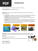 Ciclos de vida de parásitos monoxenos y heteroxenos | PDF | Parasitismo ...