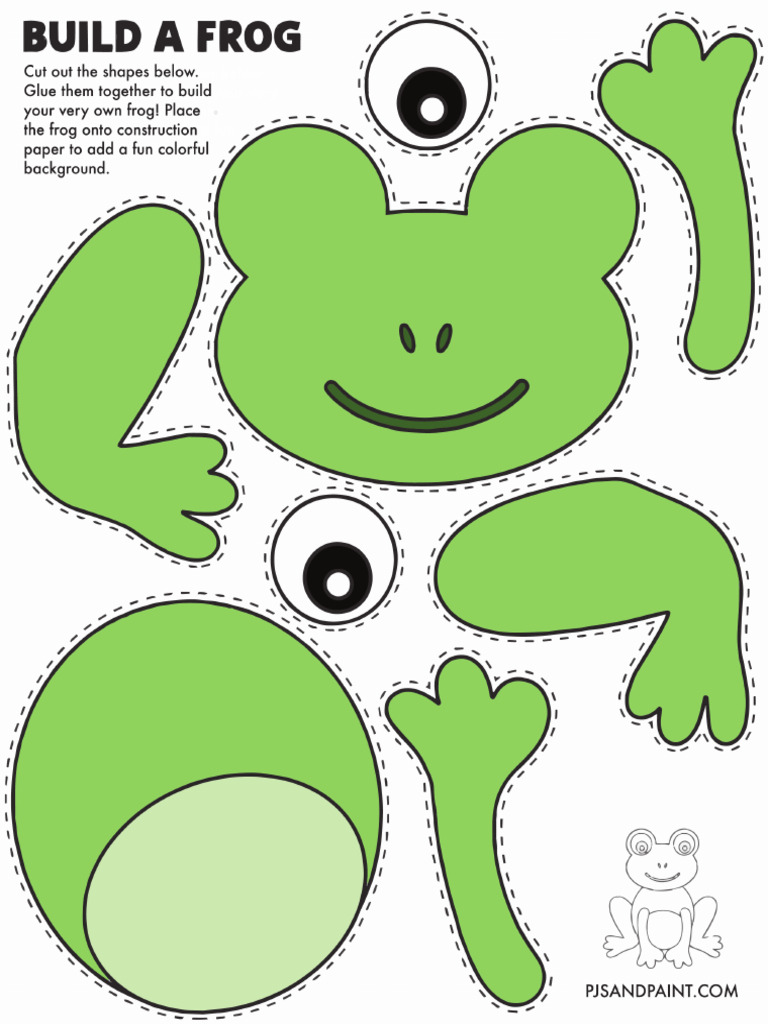 Build A Frog Pjs and Paint Color | PDF