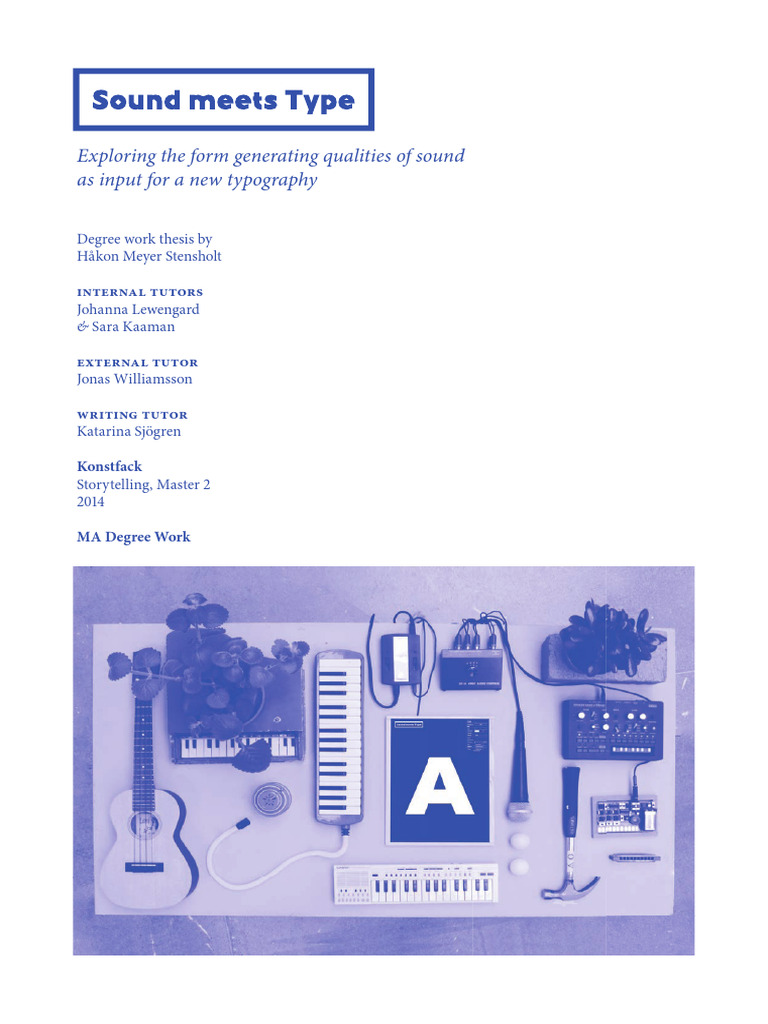 Exploring The Form Generating Qualities of Sound | PDF | Typography