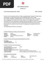 Leave Encashment Application Format | PDF