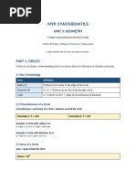 8th Grade Math STAAR Formula Sheet | PDF