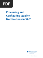 Configuring SAP Quality Notification Workflow | PDF | Computing | Software