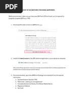 EBIR Forms Installation and Submission Guide | PDF | Icon (Computing ...