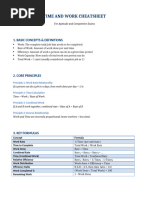 Work Rate Problems and Solutions Guide | PDF | Printer (Computing ...