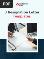 Union Membership Resignation Letter Sample | PDF