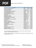 AFIT Academic Calendar 2025-2026 | PDF | Thesis | Academia