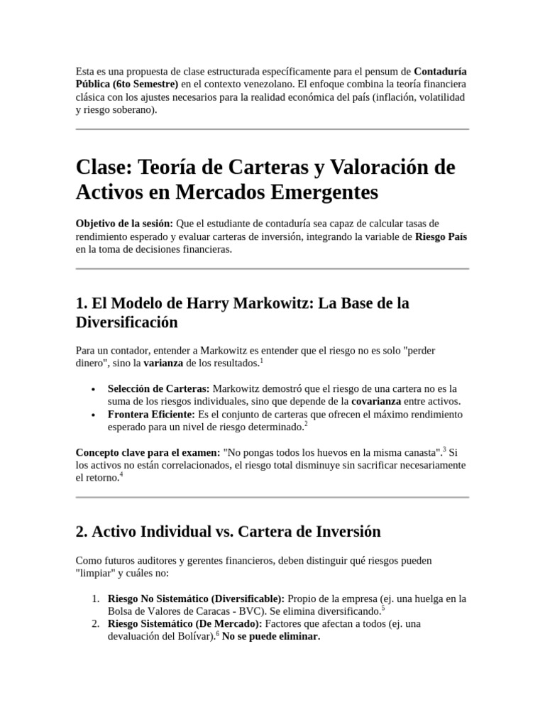 Esta Es Una Propuesta de Clase Estructurada Específicamente para El ...