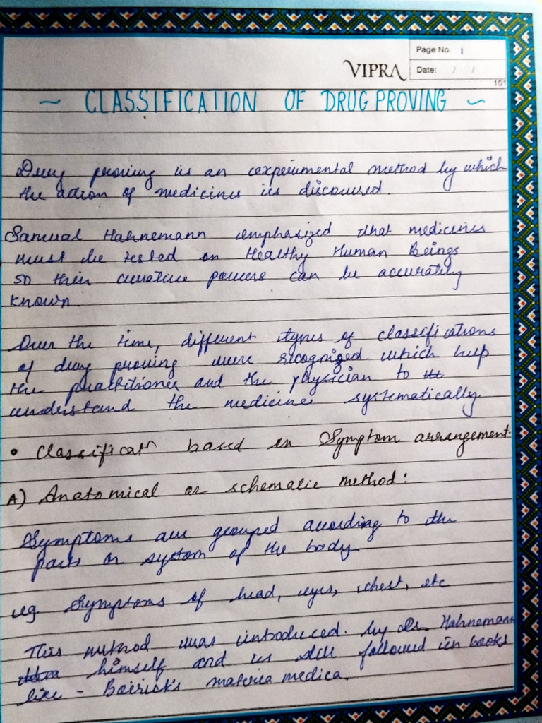 Types of Drug Provings | PDF