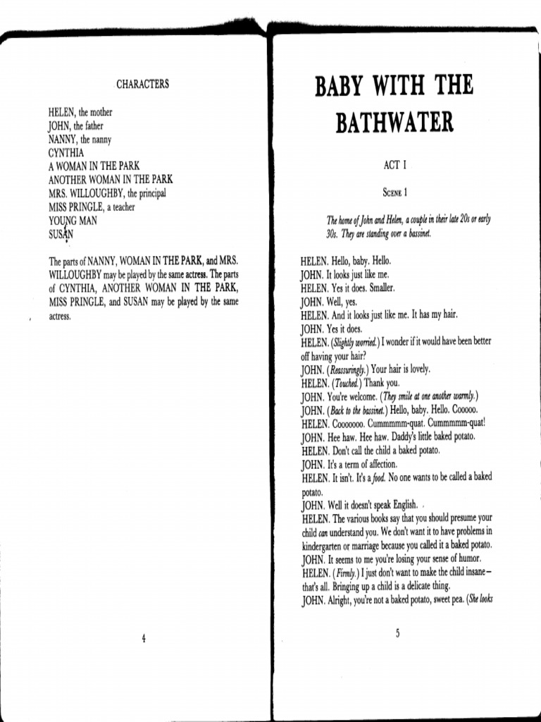 Baby With The Bathwater | PDF