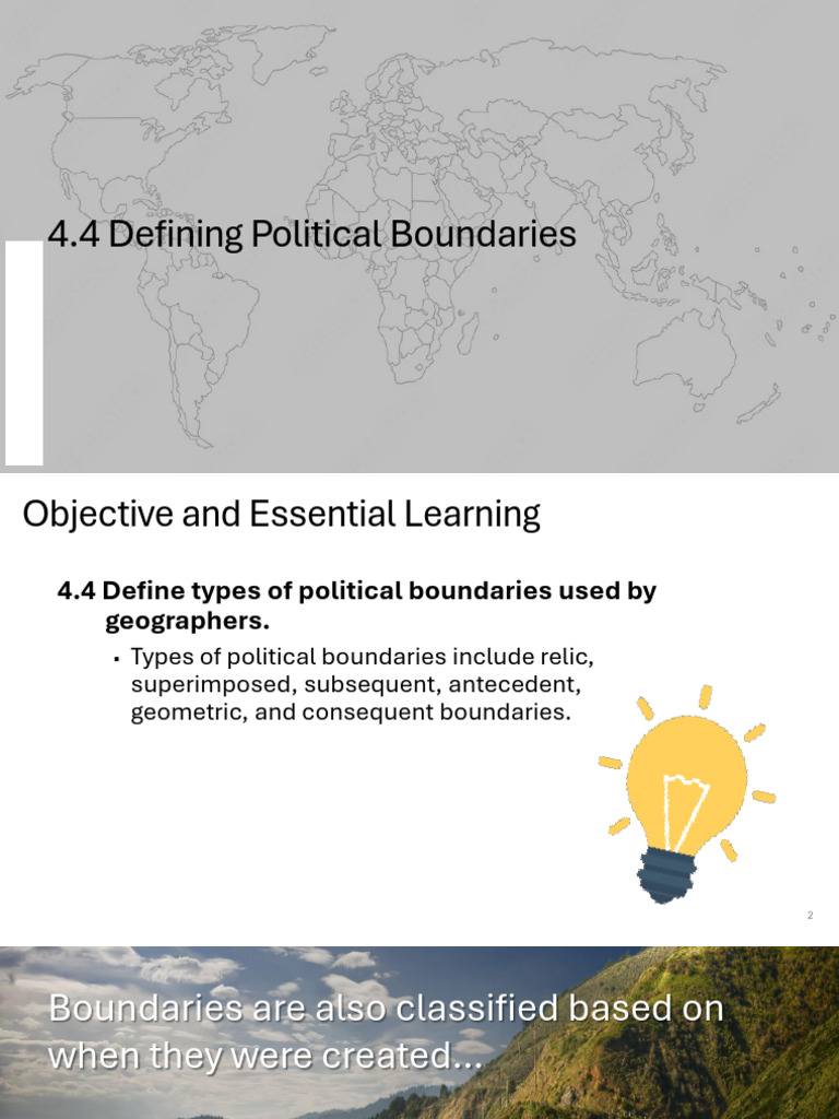 4.4 Defining Political Boundaries | PDF
