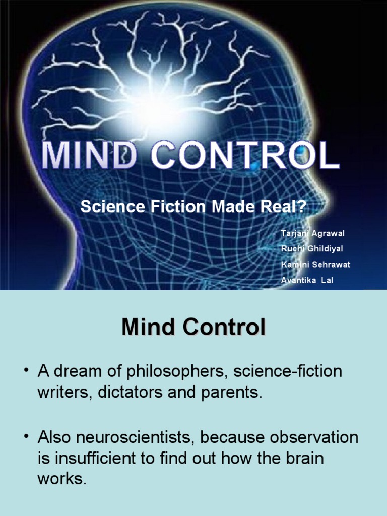 Mind Control Science Fiction Made Real | PDF | Wellness | Science ...
