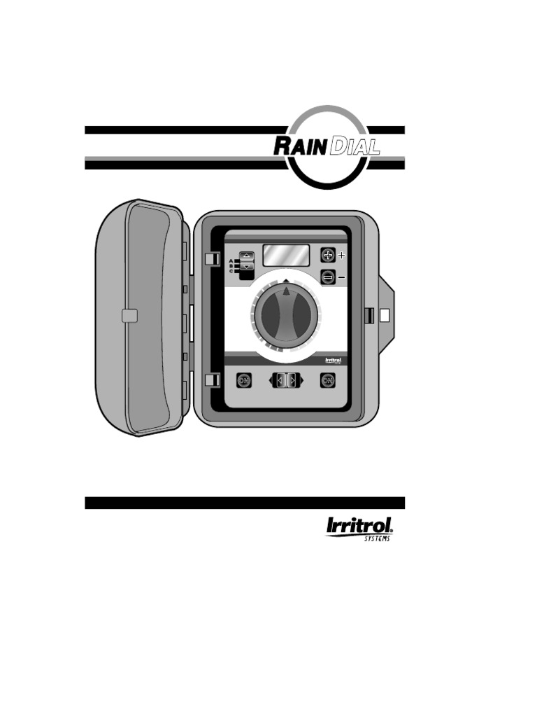 Manual Rain Dial e | PDF