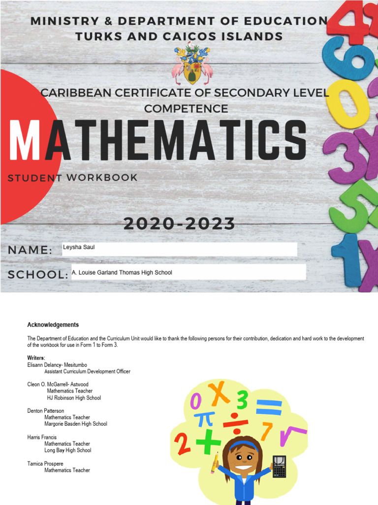 Math Modules 1-3 | PDF