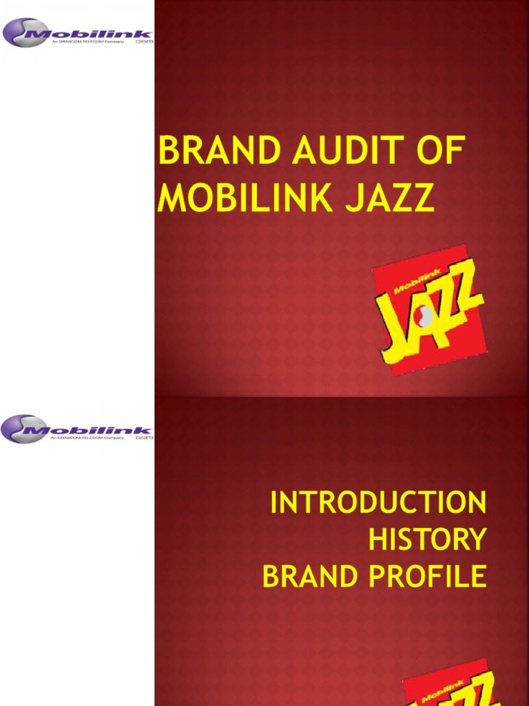 Mobilink Jazz Brand Audit | PDF | Brand | Business