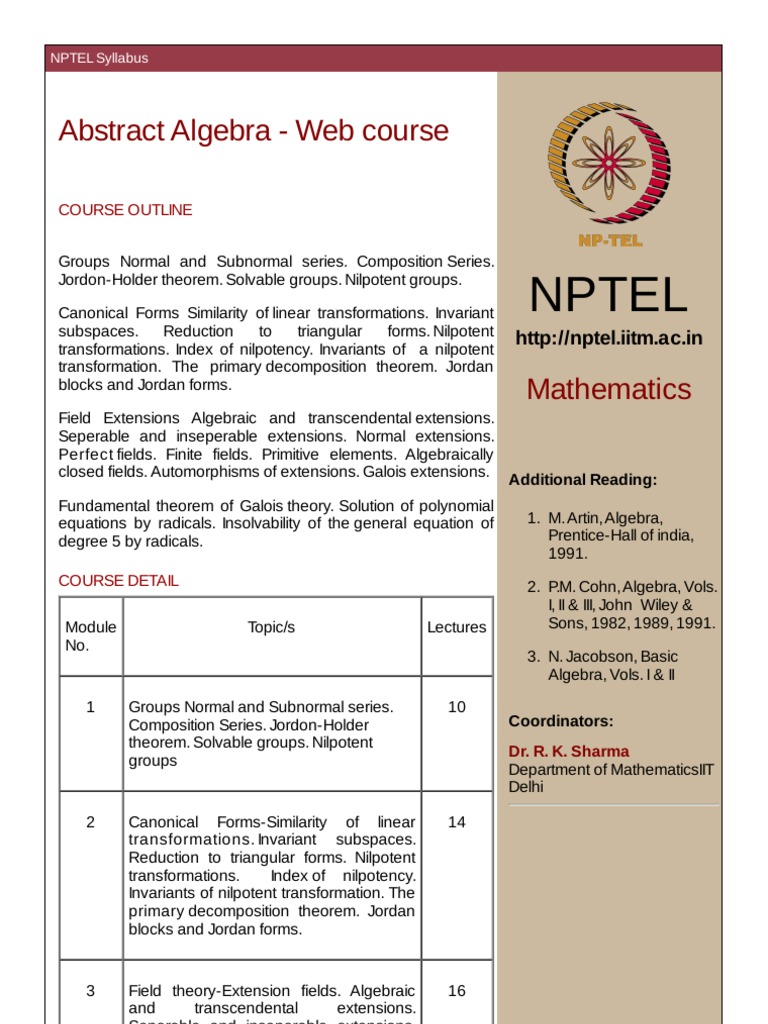 111102008 | PDF | Field (Mathematics) | Algebra