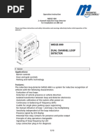 PD132 Loop Detector Manual | PDF | Relay | Detector (Radio)