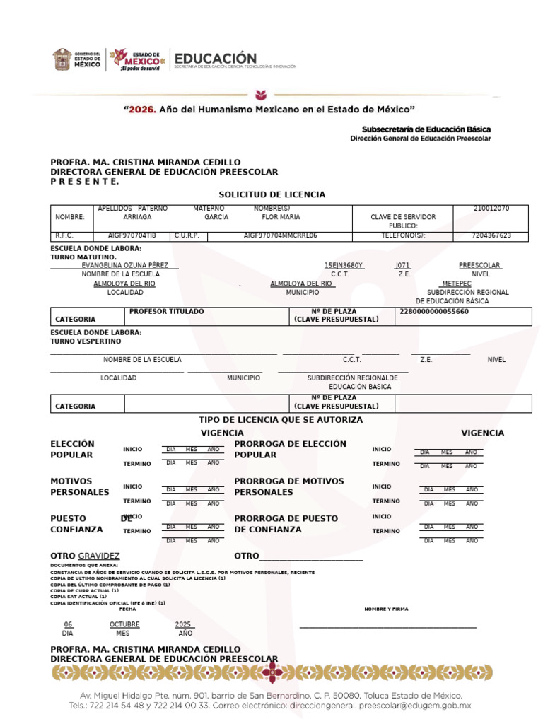 Formatos Tramites y Oficios | PDF | Fuentes | Control de acceso