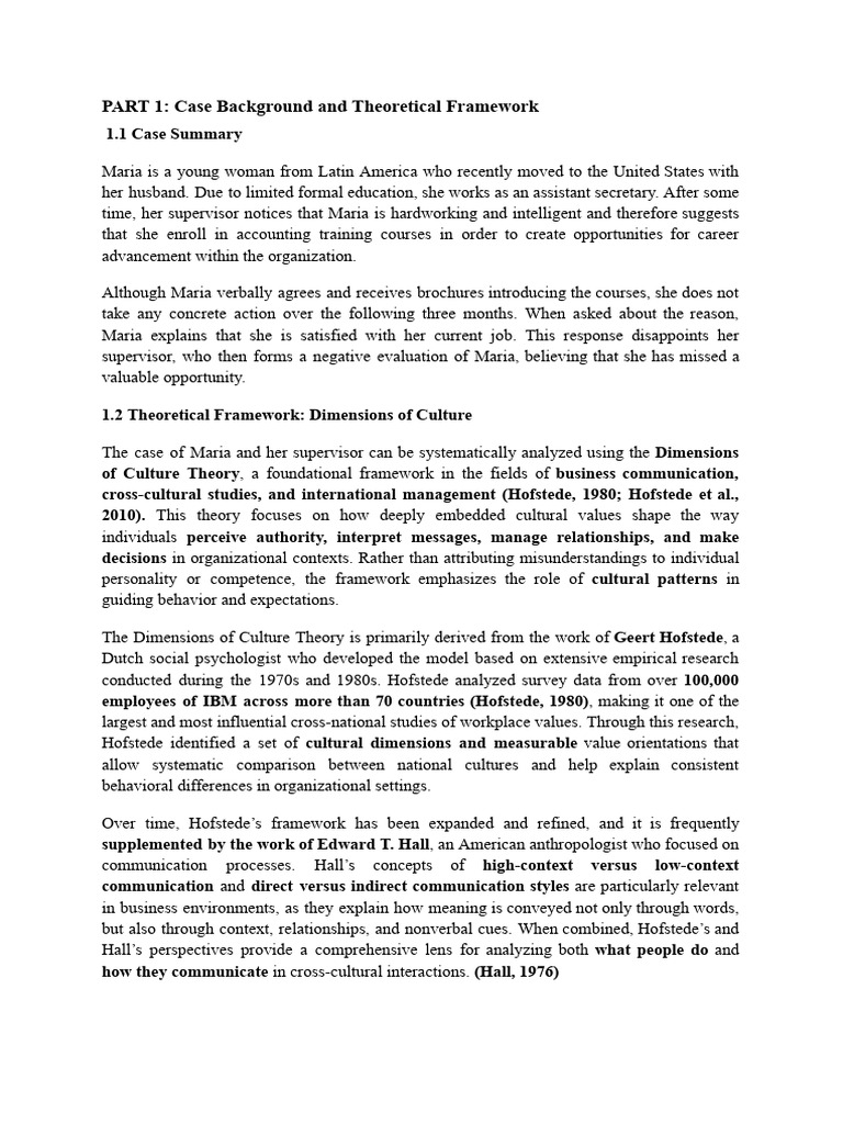 (Maria Case) - Report | PDF