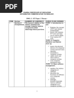 UACE Subsidiary ICT Syllabus 2025 | PDF | Educational Technology | Learning
